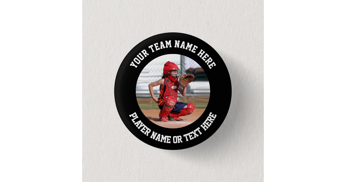 Create Your Own Sports Team Photo Button | Zazzle Create Your Own Sports Team Photo Button | Zazzle