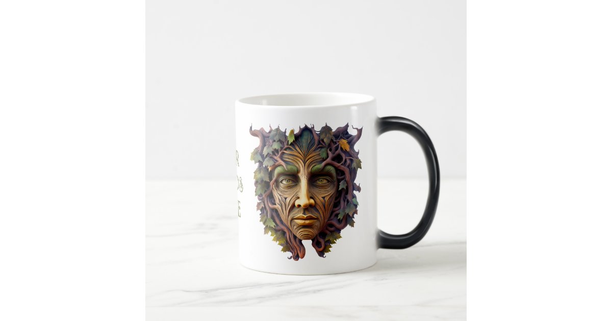 Create Your Own Summer Green Man Color Morph Mug | Zazzle