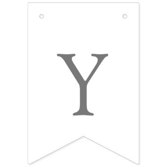 Create Your Own Swallowtail Party Bunting Banner | Zazzle