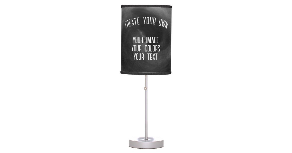 Create Your Own Table Lamp | Zazzle