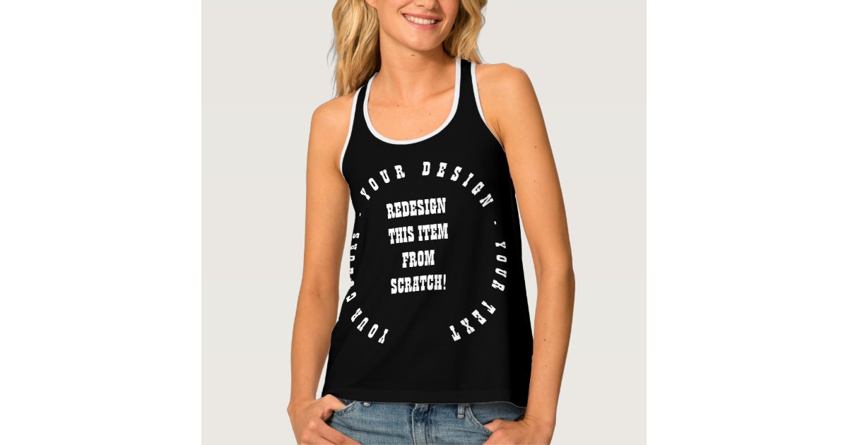 Create Your Own Tank Top | Zazzle