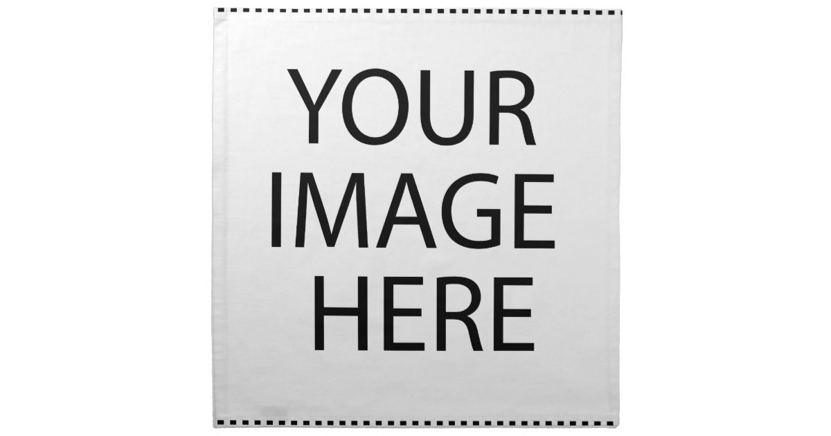 Create your own text and design :-) napkin | Zazzle