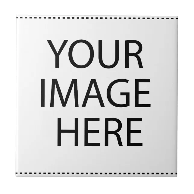 Create your own text and design :-) tile | Zazzle