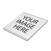 Create your own text and design :-) tile | Zazzle