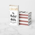 Create Your Own the Perfect Match Matchboxes | Zazzle