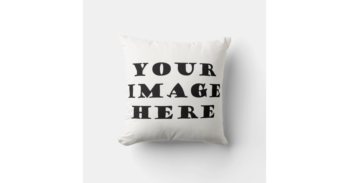 Create your own throw pillow | Zazzle