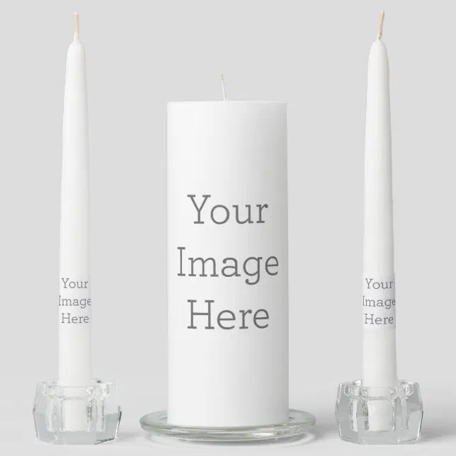 Create Your Own Unity Candle Set | Zazzle