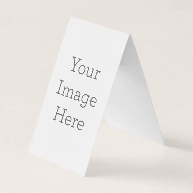 Create Your Own Vertical Tent Fold Card | Zazzle