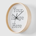 Create Your Own Wall Clock | Zazzle