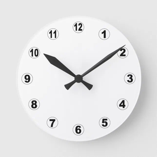 Create Your Own Wall Clock / custom, personalized | Zazzle