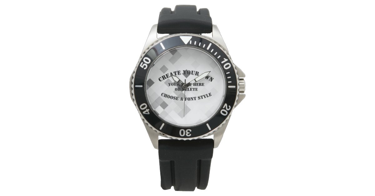 Create Your Own Watch | Zazzle