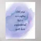 Create Your Own Watercolor Motivational Quote Poster | Zazzle
