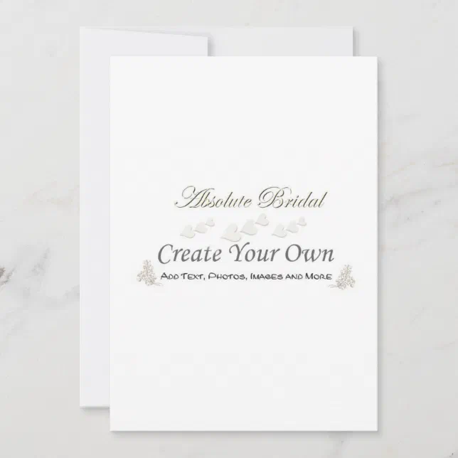 Create Your Own Wedding Invitations | Zazzle