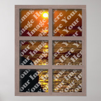 Fake Window Posters | Zazzle