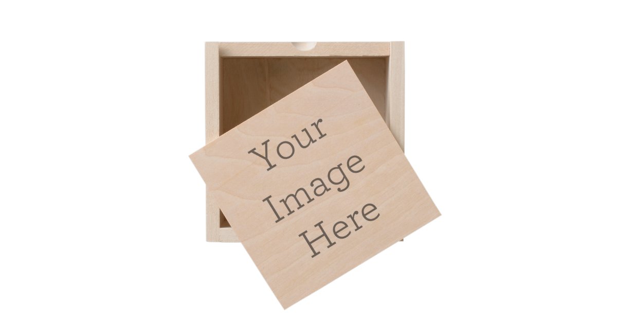 Create Your Own Wood Box | Zazzle