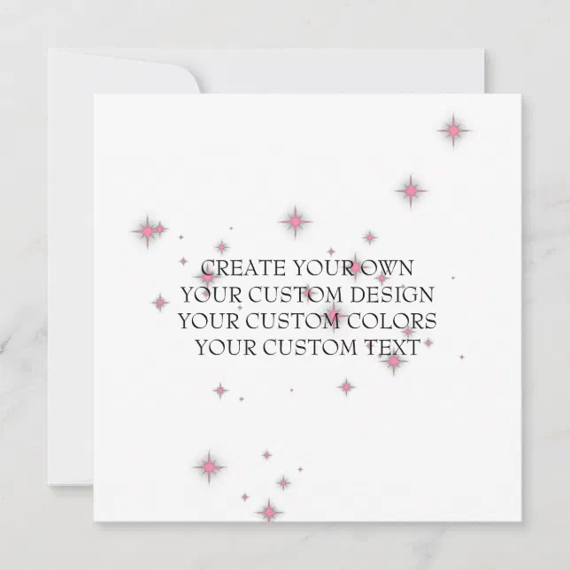 Create Your Own - Your Image Here - Invitation | Zazzle