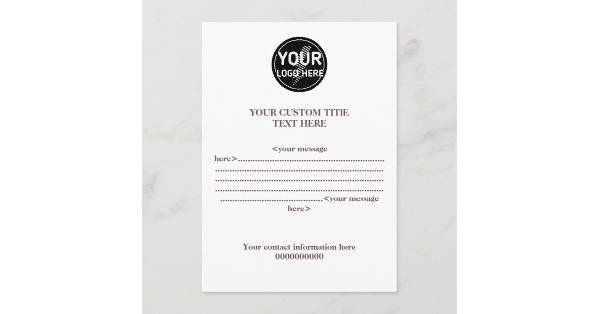 Create your owner's custom logo/editable enclosure | Zazzle