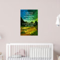 Create Your Quote With Landscape Background Poster | Zazzle