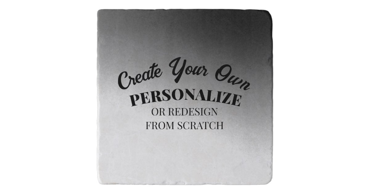 Create Your Very Own Custom Trivet | Zazzle