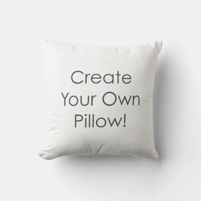 Create Your Very Own Pillow Design - So Easy! | Zazzle