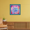 Create Yourself Inspiring Quote Inspirivity Poster | Zazzle