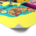 Creating My Dream Life: Yellow Vision Board Poster | Zazzle