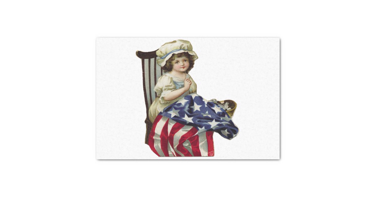Creating the Flag Tissue Paper | Zazzle