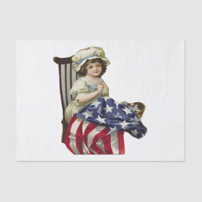 Creating the Flag Tissue Paper | Zazzle