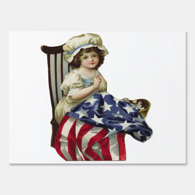 Creating the Flag Yard Sign | Zazzle