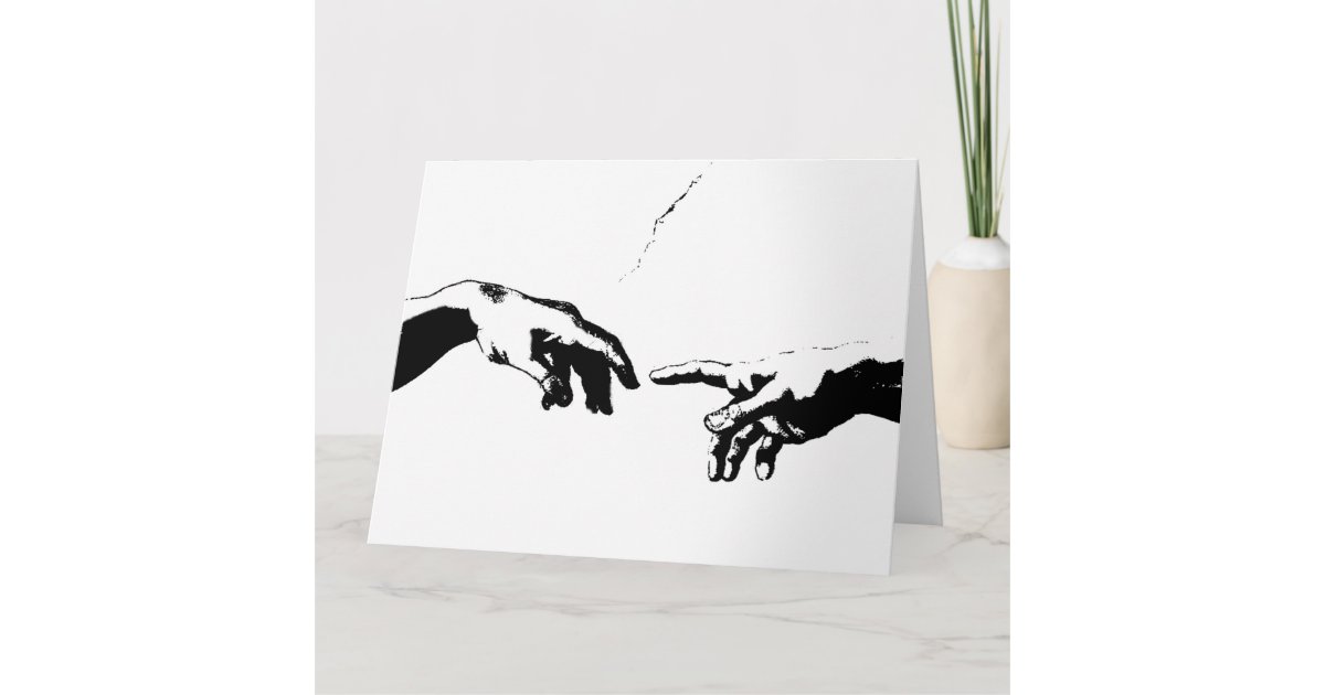 Creation of Adam Card | Zazzle