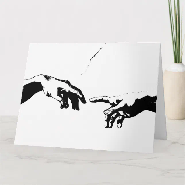Creation of Adam Card | Zazzle