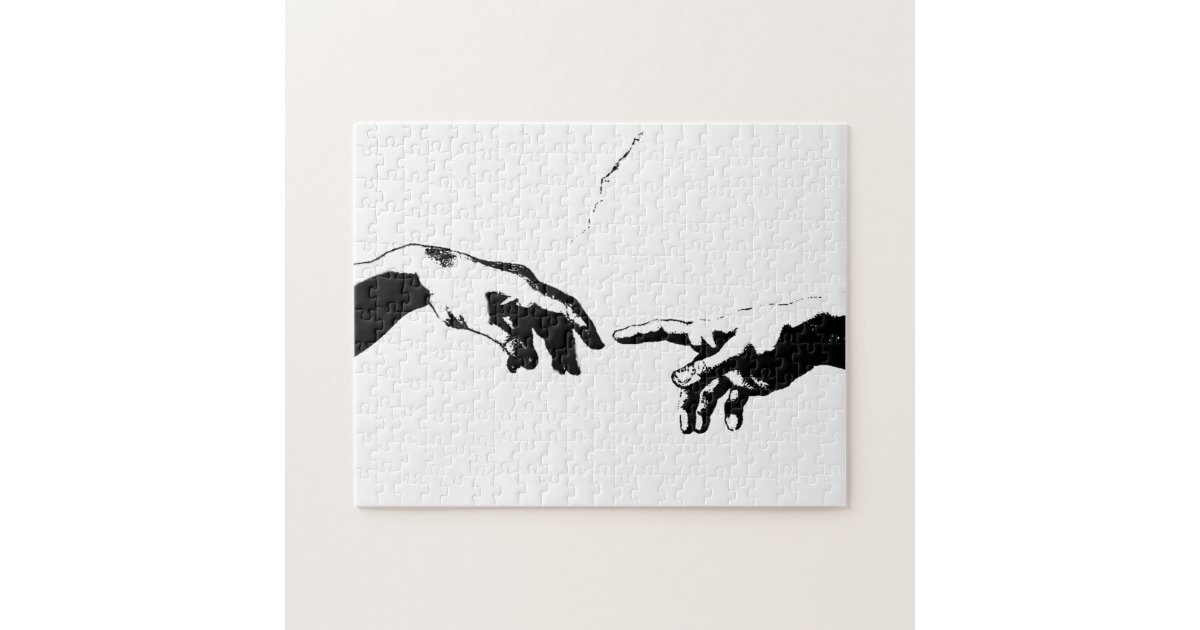 Creation of Adam Jigsaw Puzzle | Zazzle