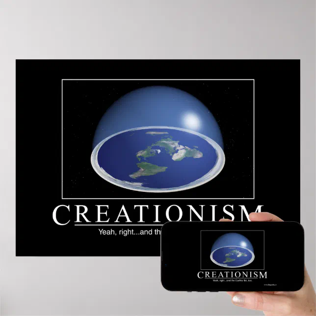 "Creationism" (Un-) Inspirational Poster | Zazzle
