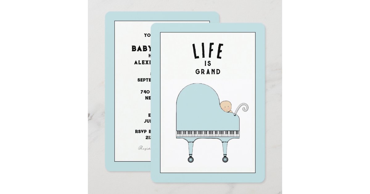 Creative Baby Shower Invitations | Zazzle