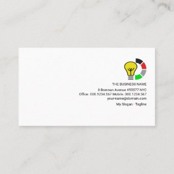 Creative Building Power Line Electrical Contractor Business Card | Zazzle