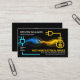 Creative Electric Circuit Lightning Electrician Business Card | Zazzle