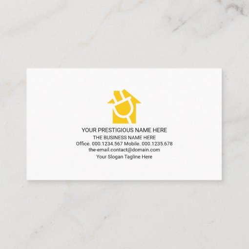 Creative Electrical Circuit Wiring Electrician Business Card | Zazzle