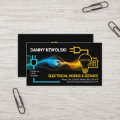 Creative Electrical Lightning Power Circuit Business Card | Zazzle