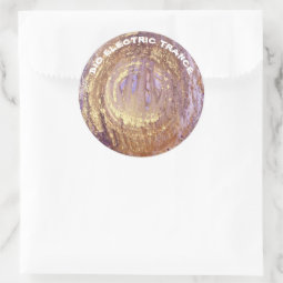 Creative Frequencies Stickers, Bio-Electric Trance Classic Round ...