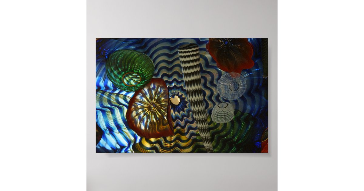 Creative Glass Blowing Poster | Zazzle