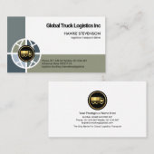 Creative Global Lines Import Export Business Card | Zazzle