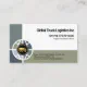 Creative Global Lines Import Export Business Card | Zazzle