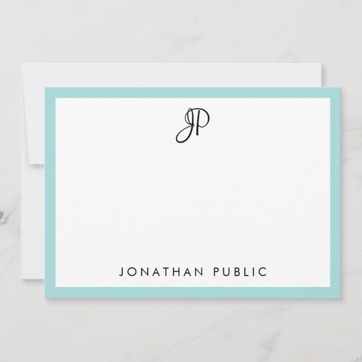 Creative Handwritten Monogram Minimalist Template | Zazzle.com