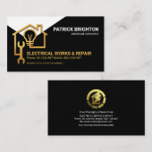 Creative Home Electric Circuit Wiring Business Card | Zazzle