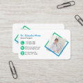 Creative Modern Medical Service White Business Card | Zazzle