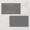Creative Modern Professional Luxury Pearl Finish Business Card | Zazzle