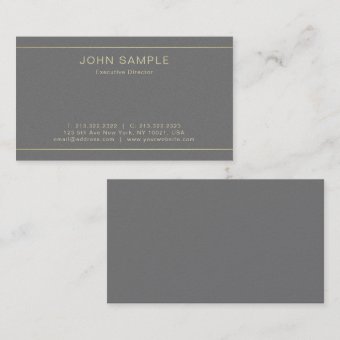 Creative Modern Professional Luxury Pearl Finish Business Card | Zazzle