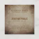 Creative Nostalgic Historical Design Vintage Plain Square Business Card ...