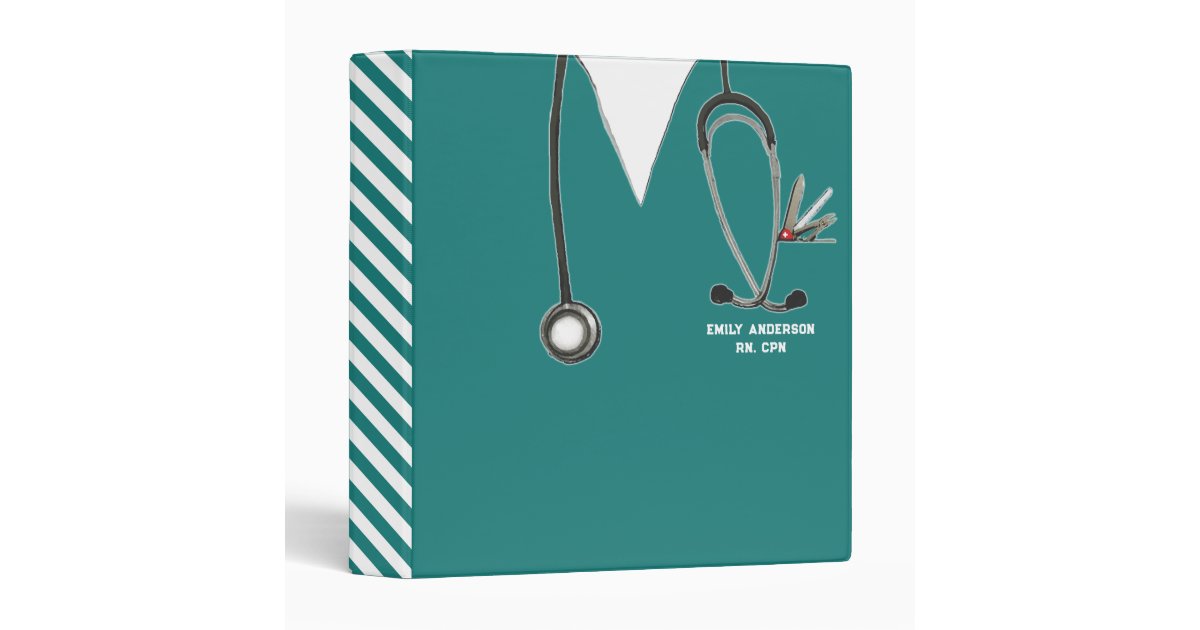 Creative Nurse 3 Ring Binder | Zazzle