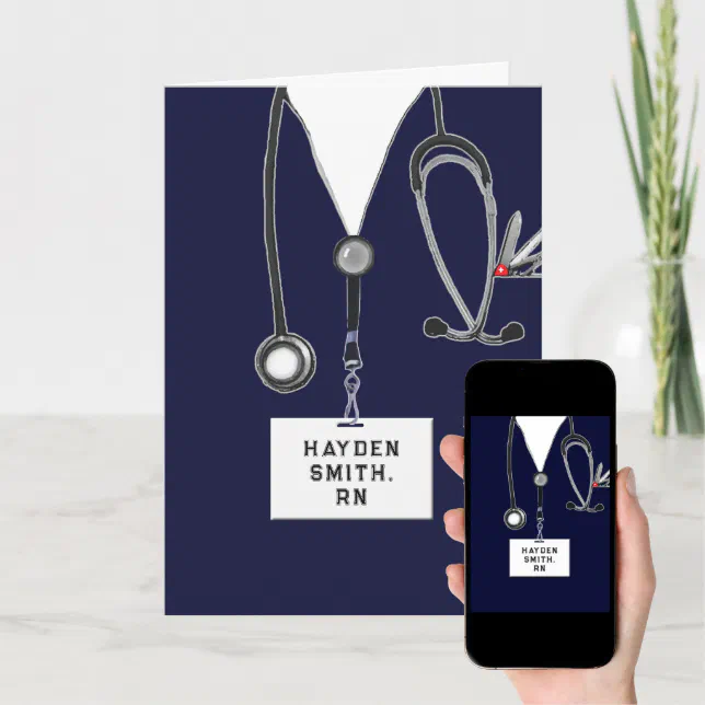 Creative Nurse Graduation Card | Zazzle